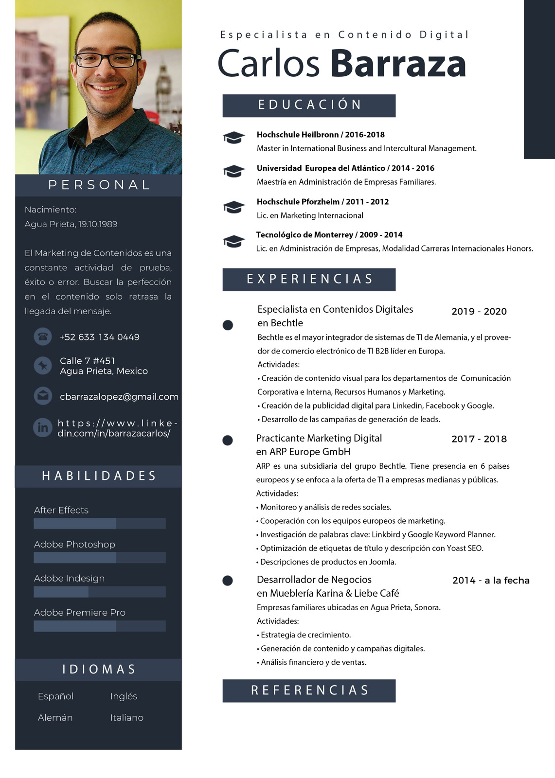 Resume examples to get the perfect job.