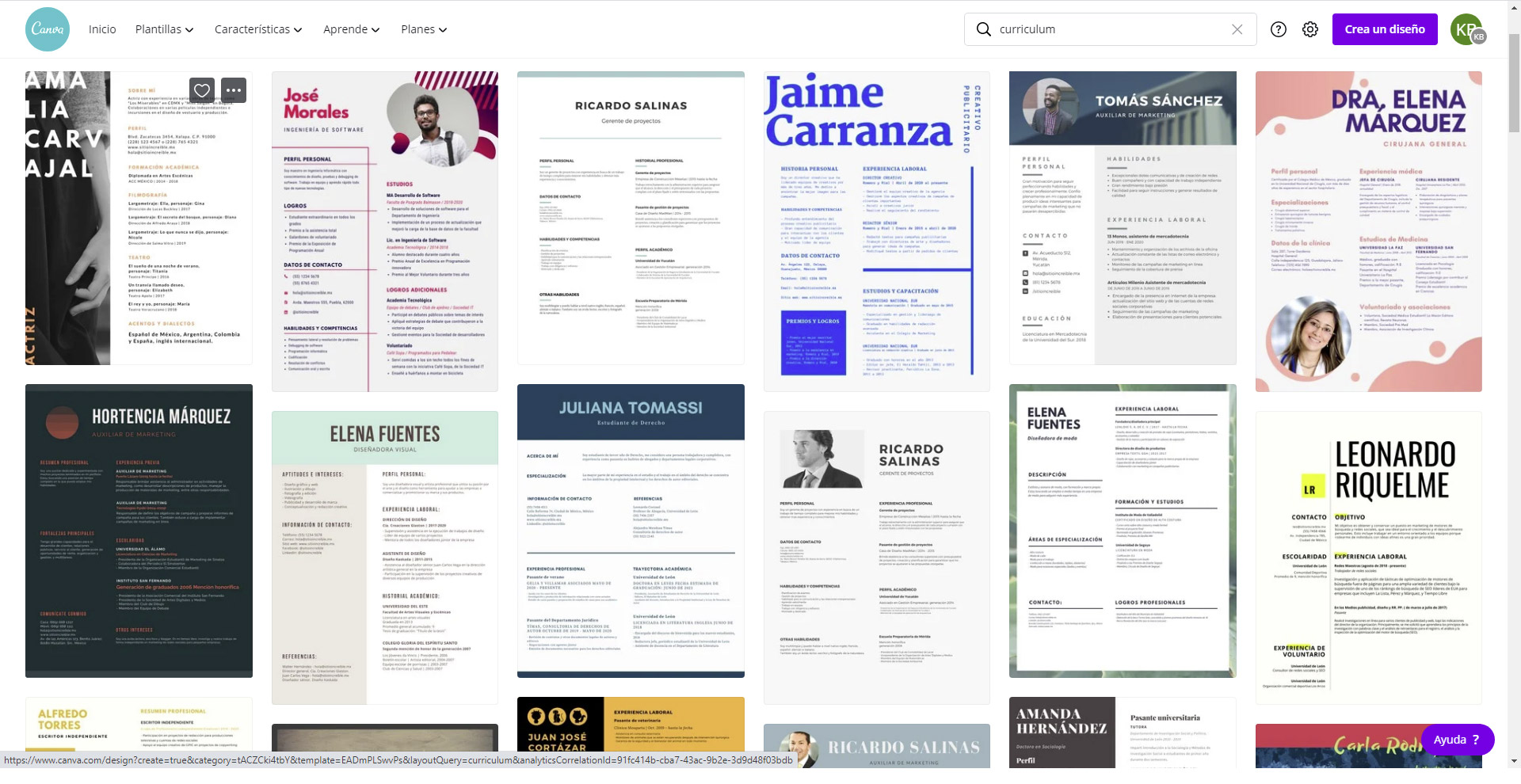 Resume examples to get the perfect job.