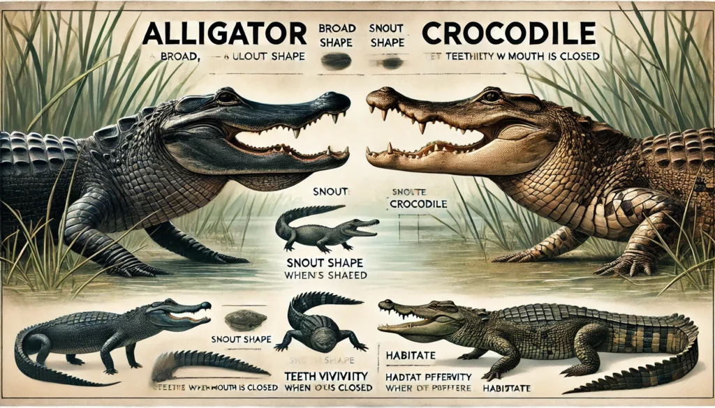 Alligator vs. Crocodile: How to Tell the Difference Between These ...